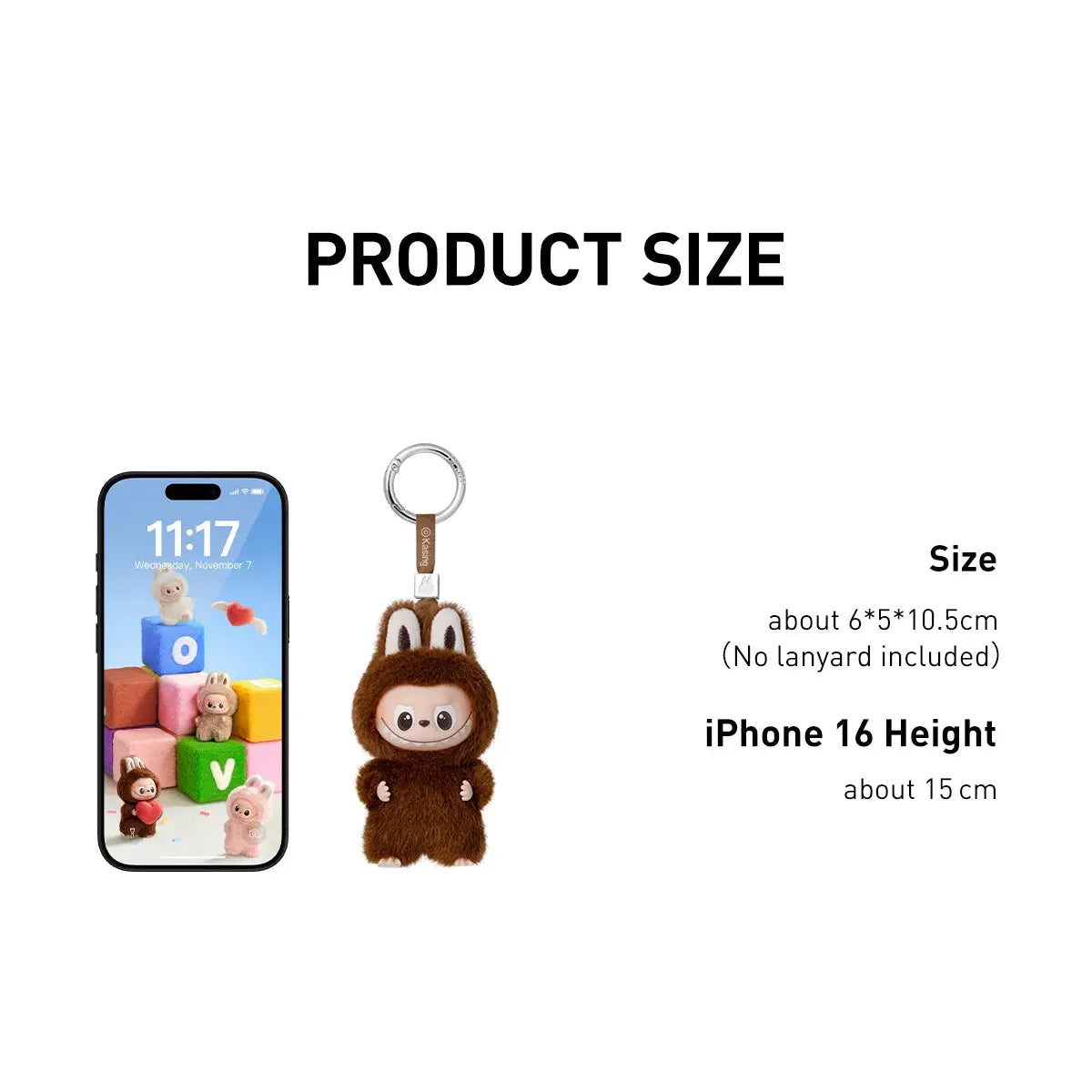 Popmart Labubu THE MONSTERS 'Pin for Love' Series-Vinyl Plush Pendant ...