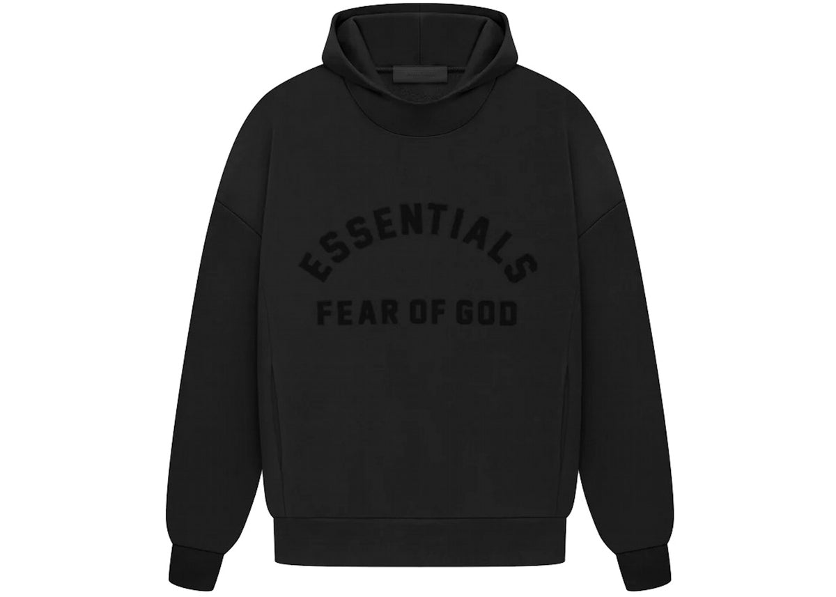 Fear of God Essentials Hoodie Black (SS23) | The Vault