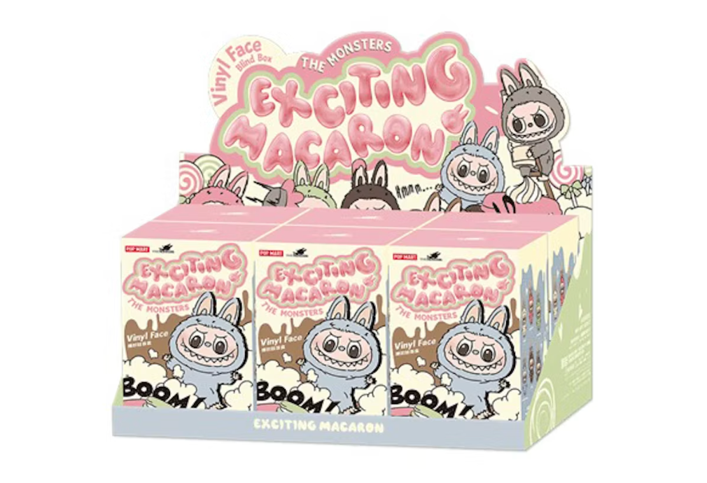 Pop Mart Labubu "Exciting Macarons" Vinyl Face (Single Blind Box) | The ...