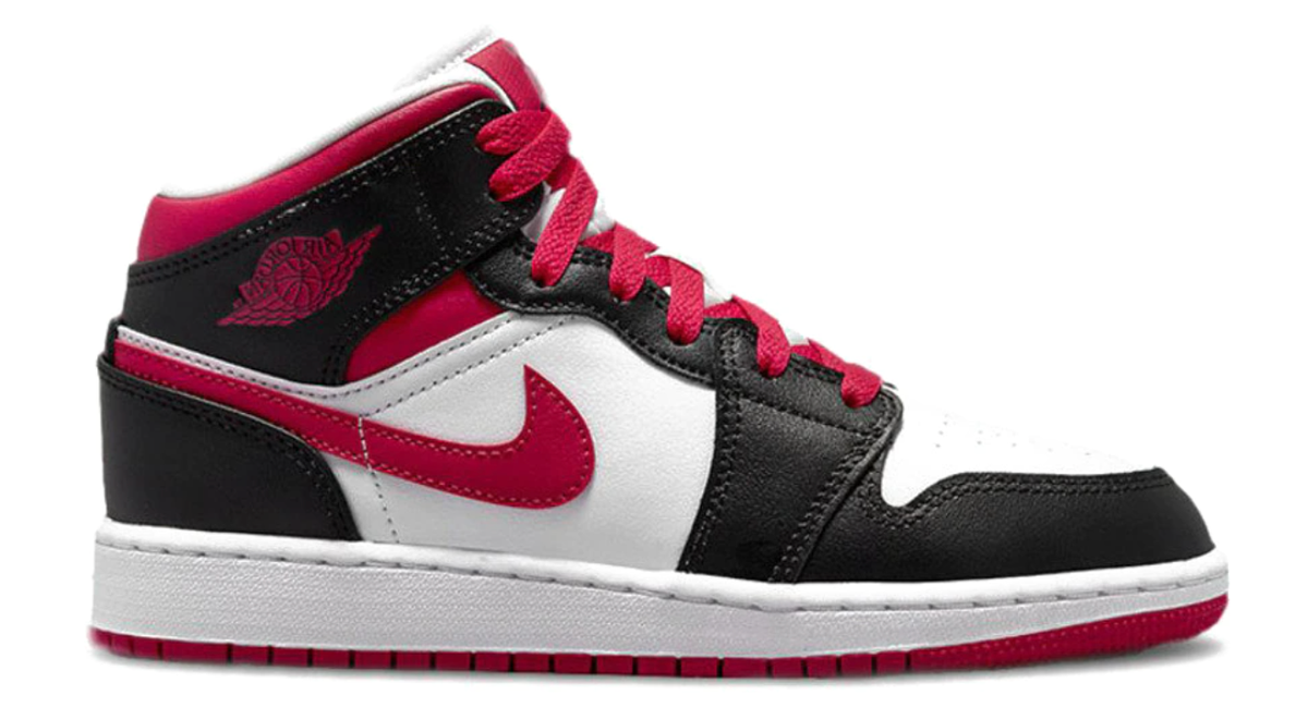 Nike Air Jordan 1 Mid Very Berry (GS) Women's | The Vault