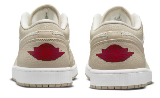 Nike Air Jordan 1 Low SE Sail Rattan University Red Men's | The Vault